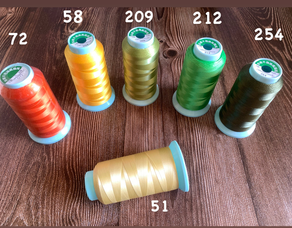 Tex 45 & Tex 70 Super Strong Polyester Sewing Threads C2-3,B4,I – Sun ...