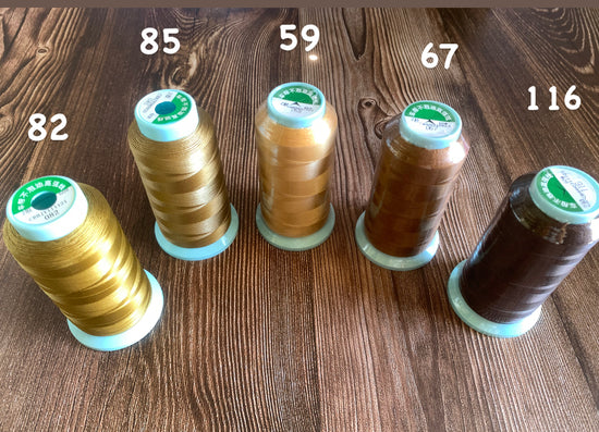 Tex 45 & Tex 70 Super Strong Polyester Sewing Threads C2-3,B4,I – Sun ...