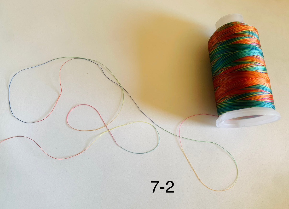 Tex 45, 70, 90 Variegated Polyester sewing Threads A1 – Sun Kiss Melbourne