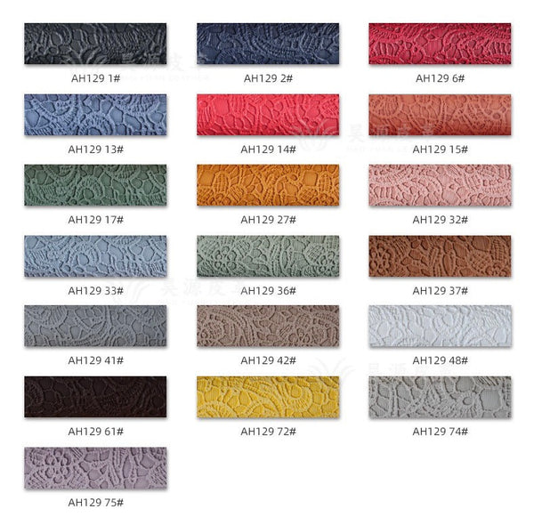 Classy lace embossed faux leather, lace pattern synthetic leather for ...